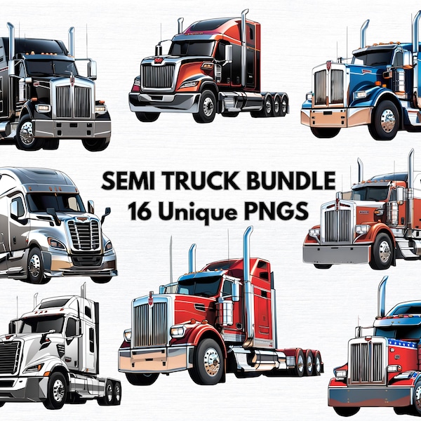 Semi Car Trailer - Etsy