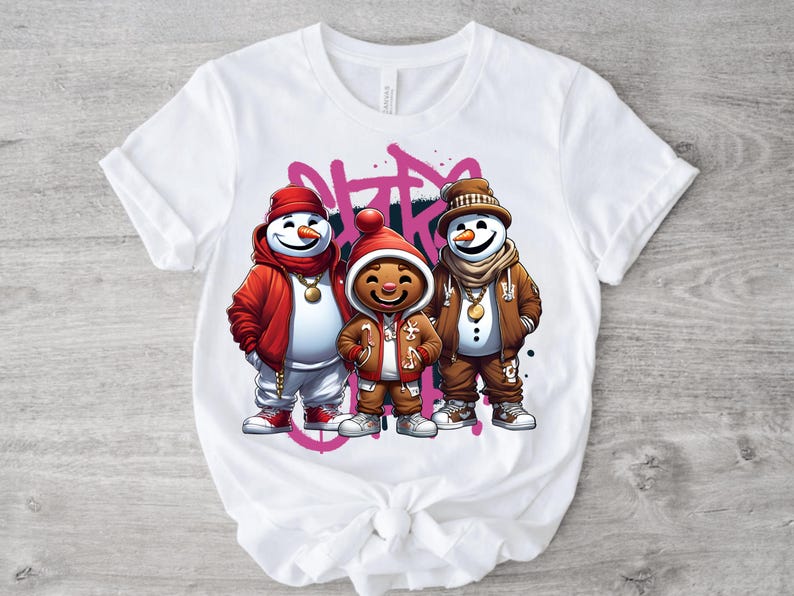 Christmas Friends PNG Thug Life Christmas Characters PNG Gingerbread ...