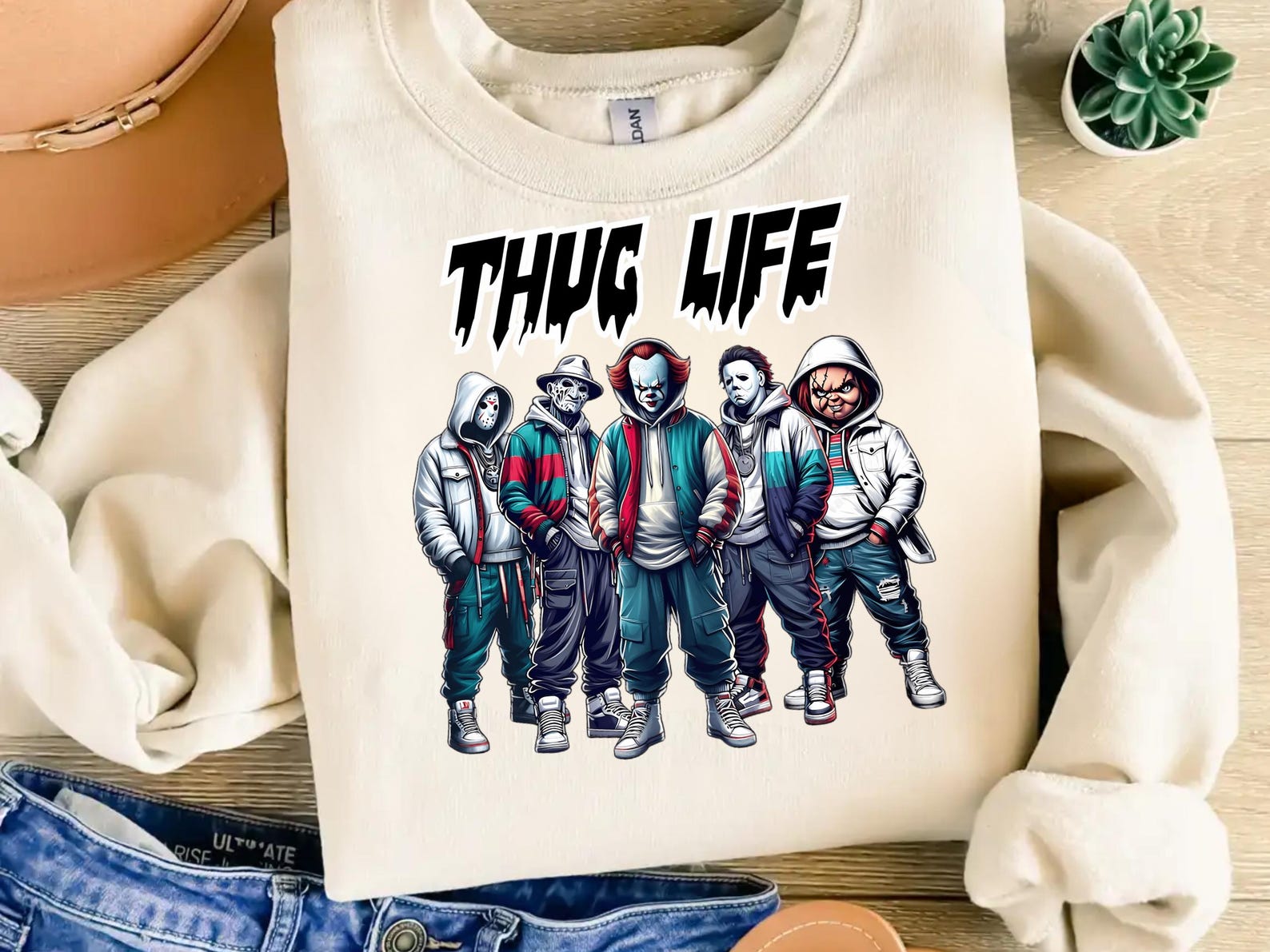 Thug Life Halloween Png Horror Character Png Halloween Squad Png ...