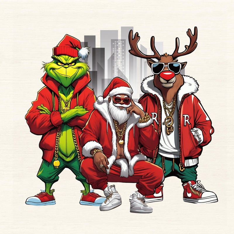 Gangster Grinch - Etsy