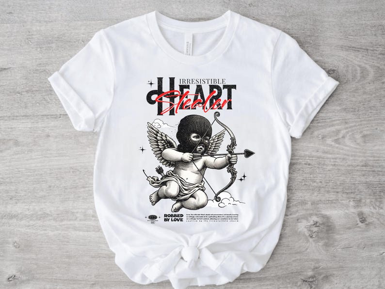 Retro Cupid Heart Stealer , Irresistible Heart Stealer Retro Design ...