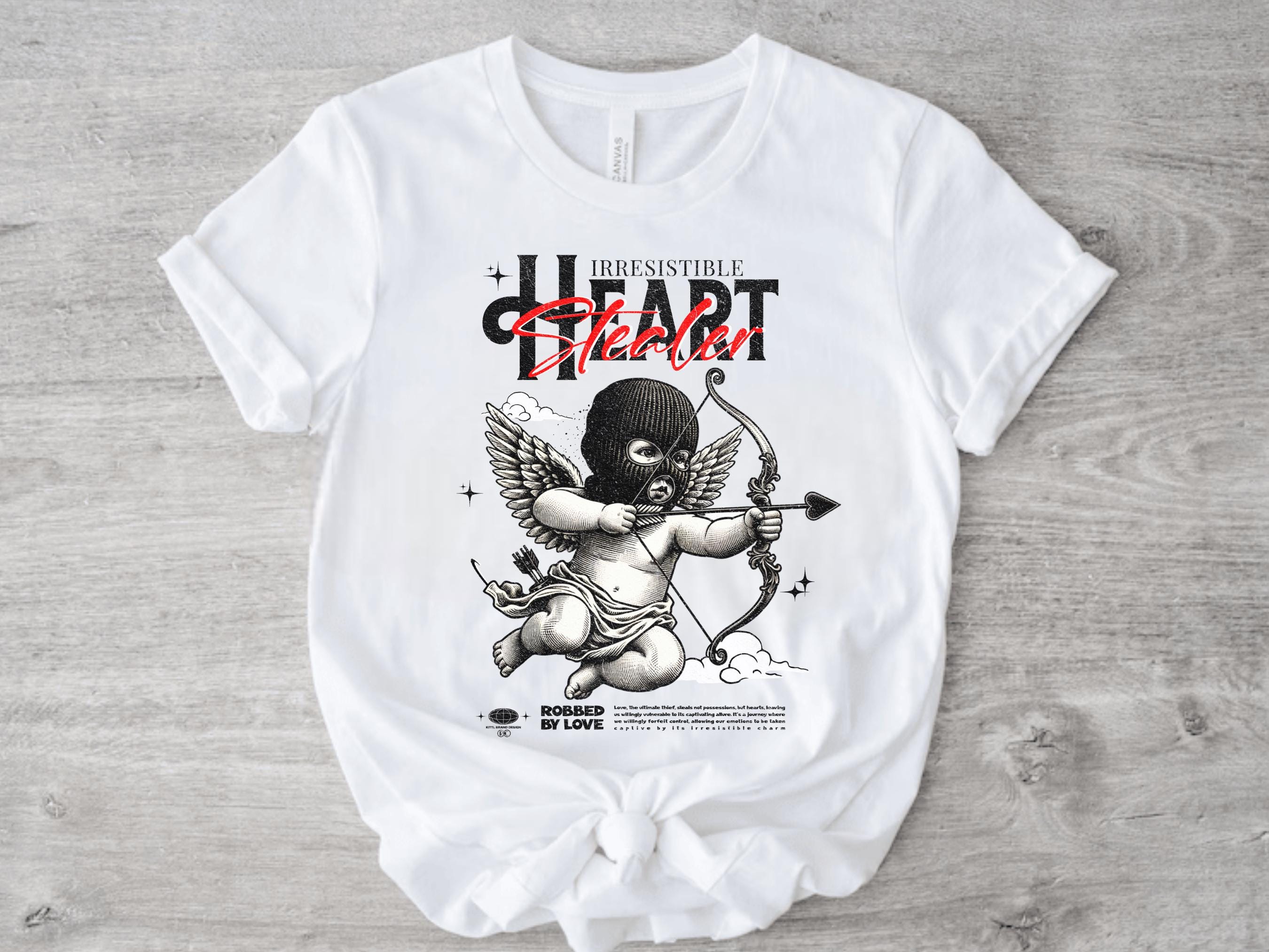 Retro Cupid Heart Stealer , Irresistible Heart Stealer Retro Design ...