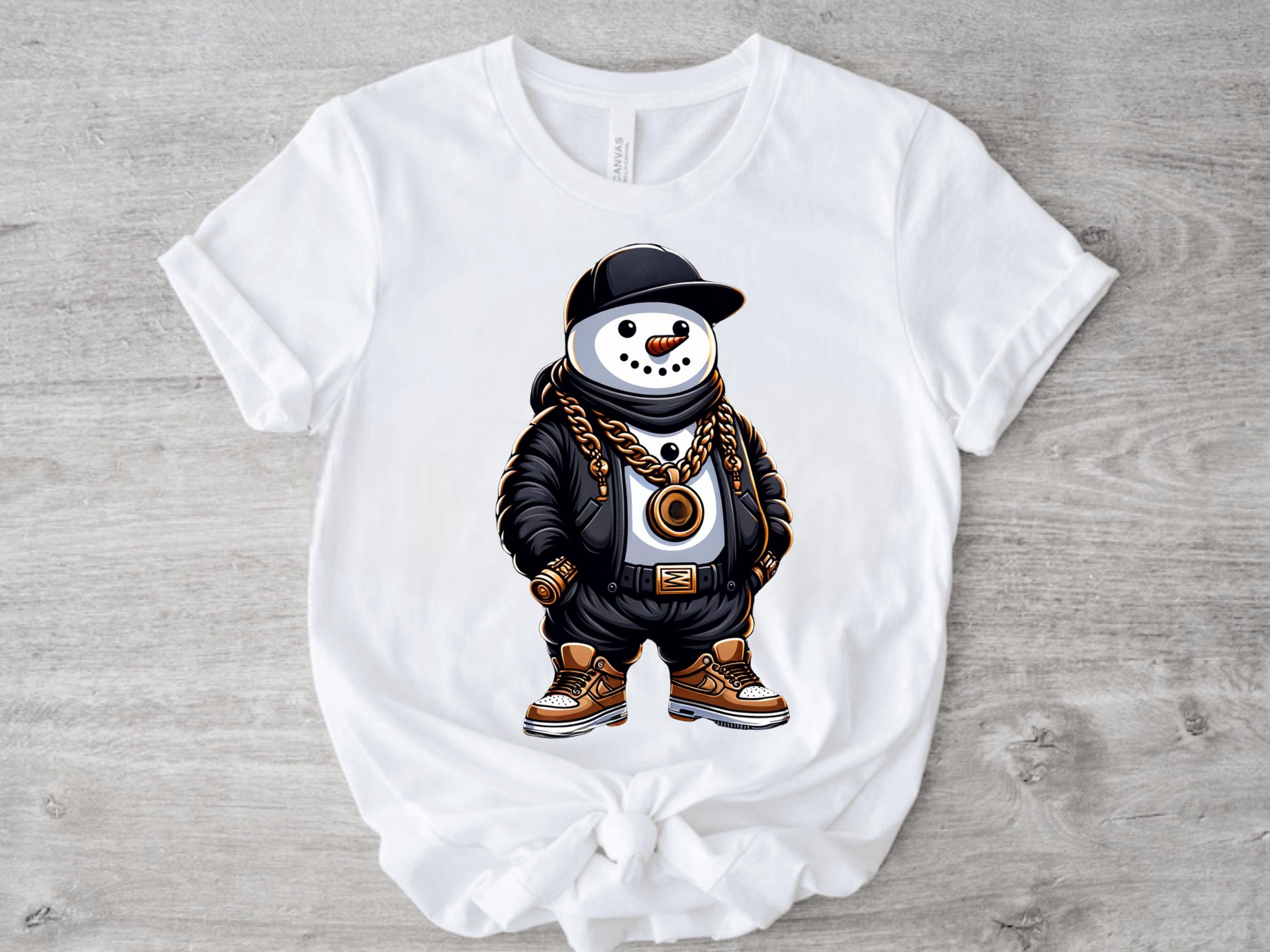 Hip Hop Snowman PNG | Thug Life Winter Character PNG | Cool Snowman ...