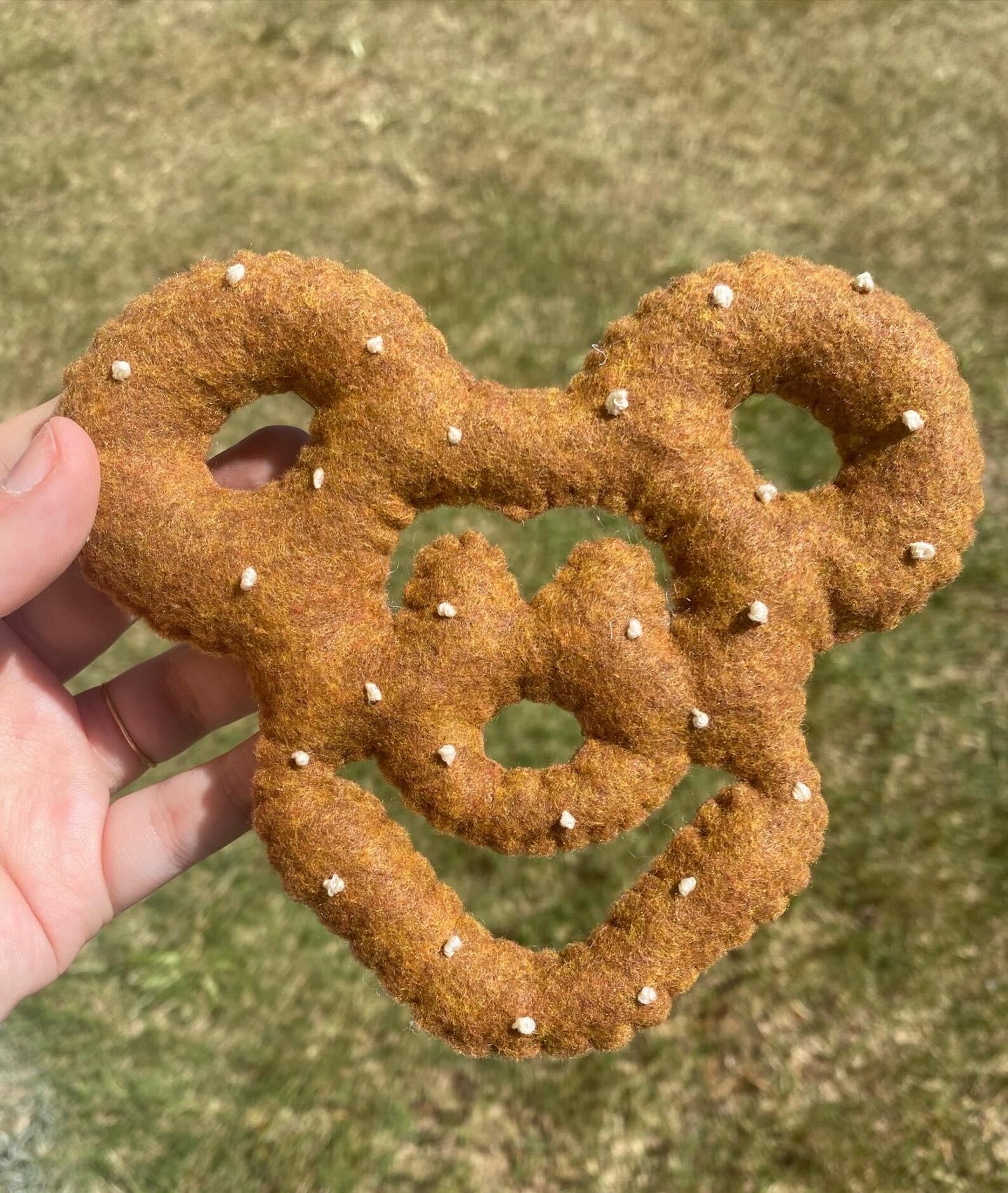 Character Felt Pretzel Toy - Etsy
