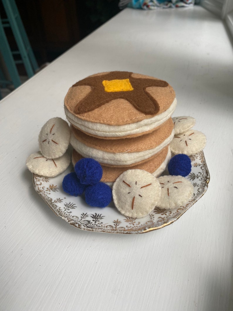 Felt Pancake Stack Toy - Etsy