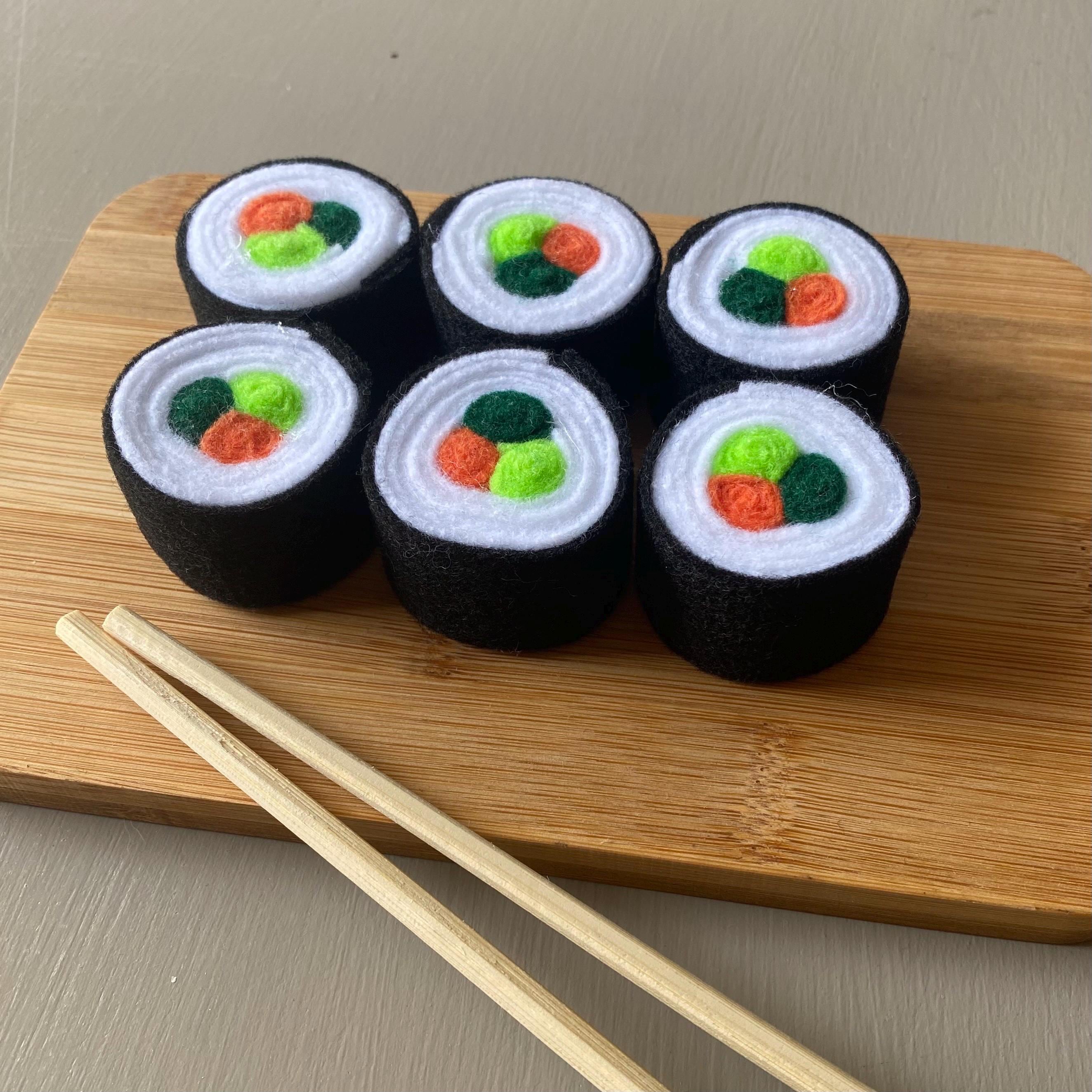 Felt Sushi Sets, Pretend Play Food, Felt Toy, Sushi Toy. - Etsy