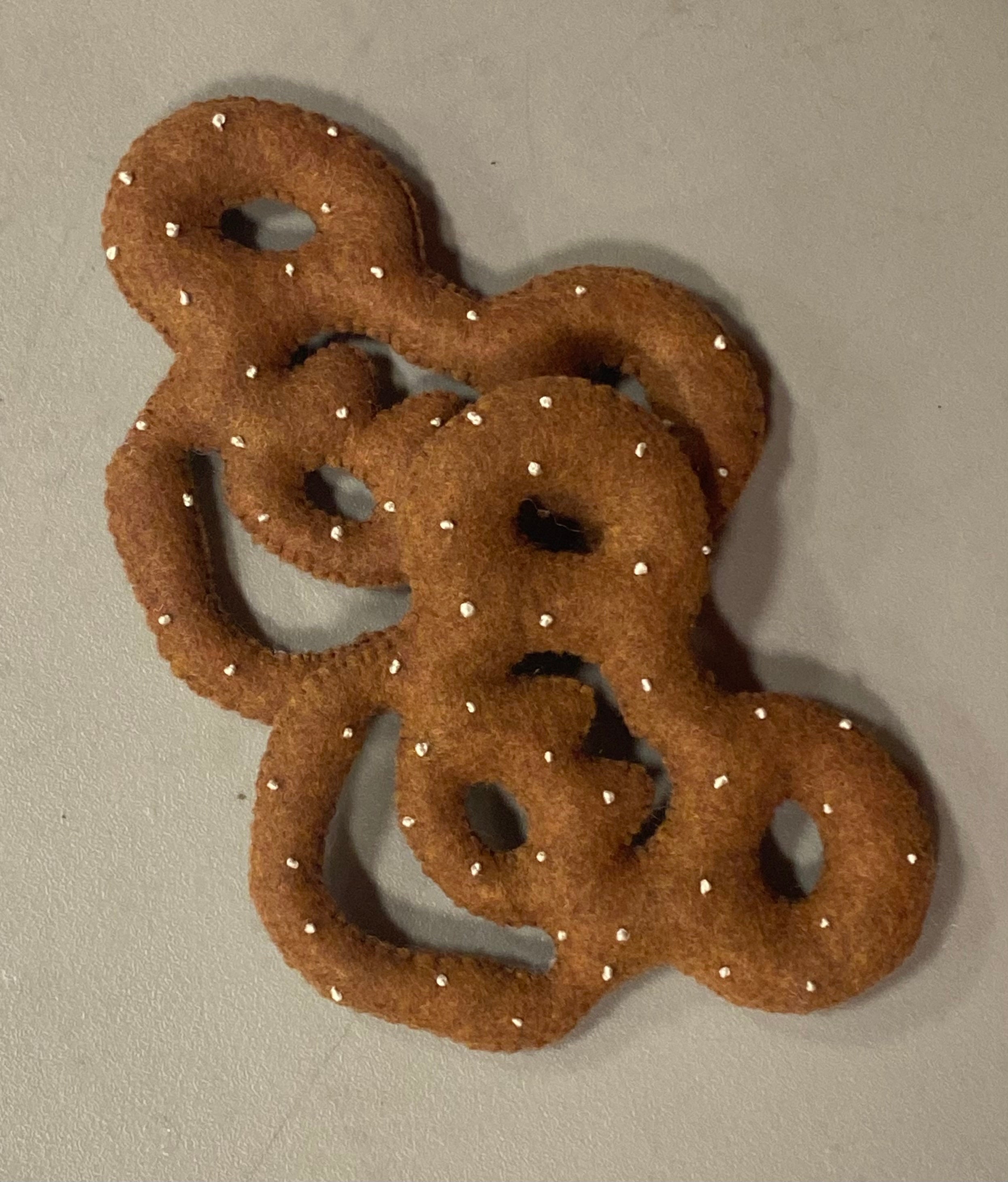 Character Felt Pretzel Toy - Etsy