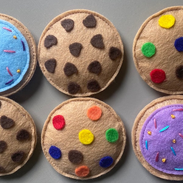 Felt Cookies - Etsy