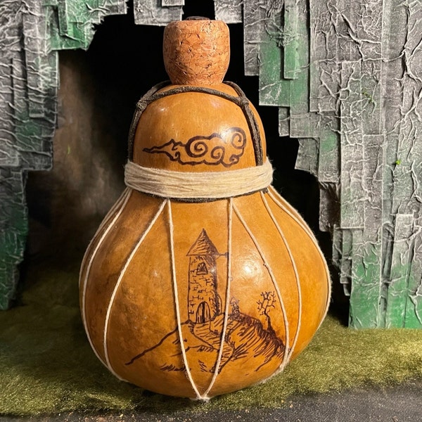 Gourd Water Bottle - Etsy