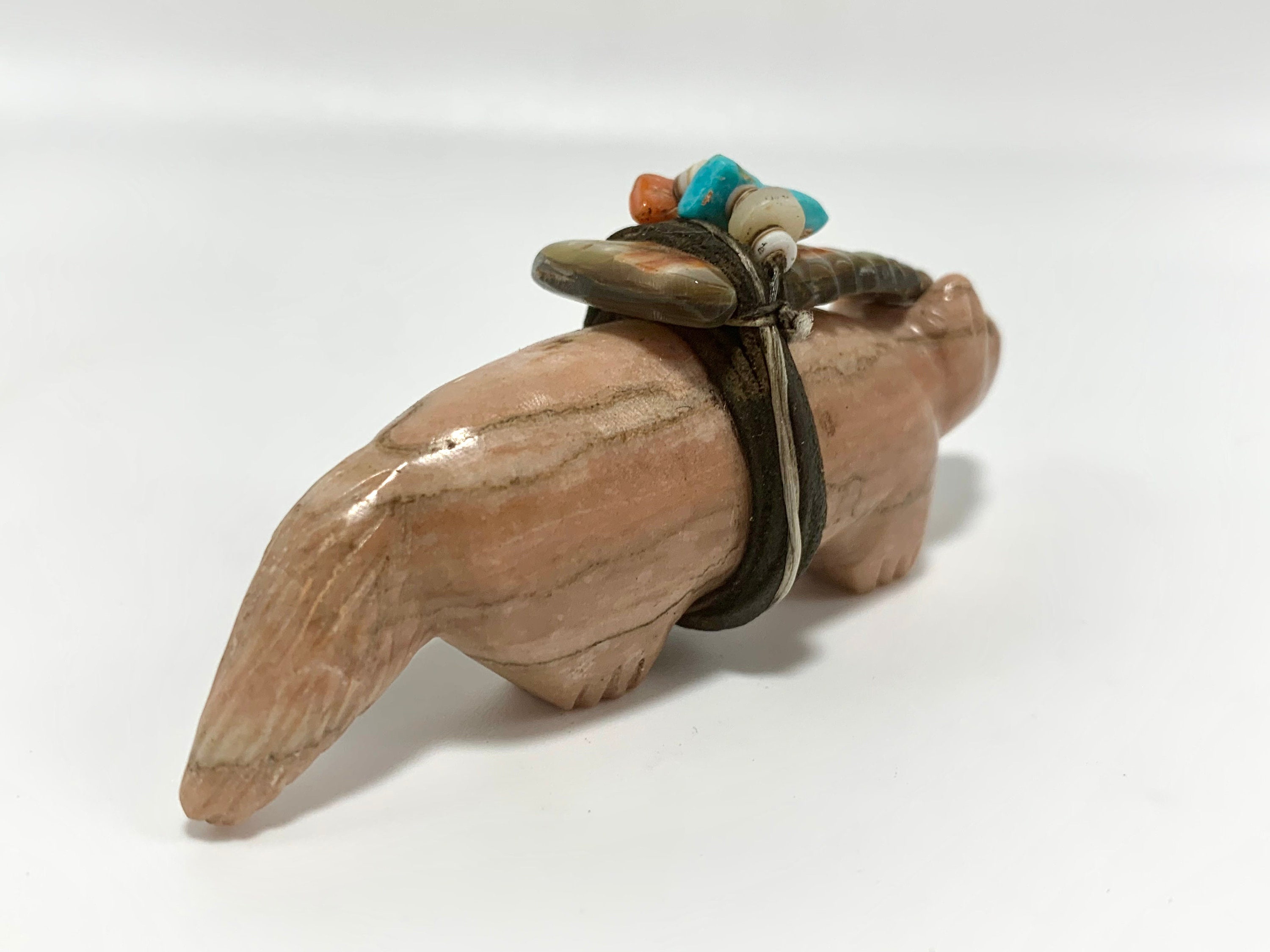 1970s Native Zuni Carved Stone Bear Fetish by Edna Leki (d.) - Etsy