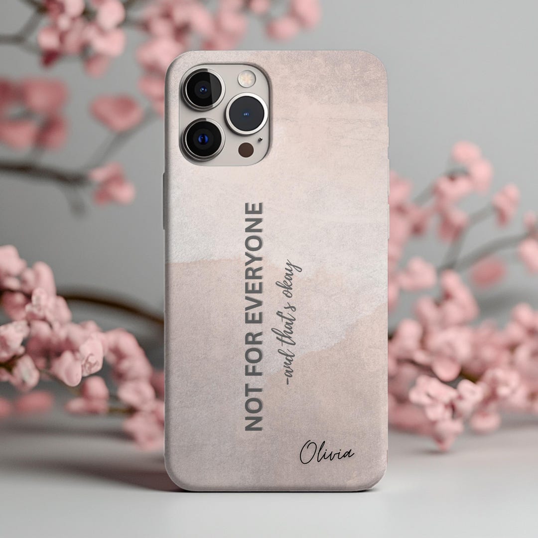 Customizable Magsafe iPhone Case: Minimalist Watercolor Design - Etsy