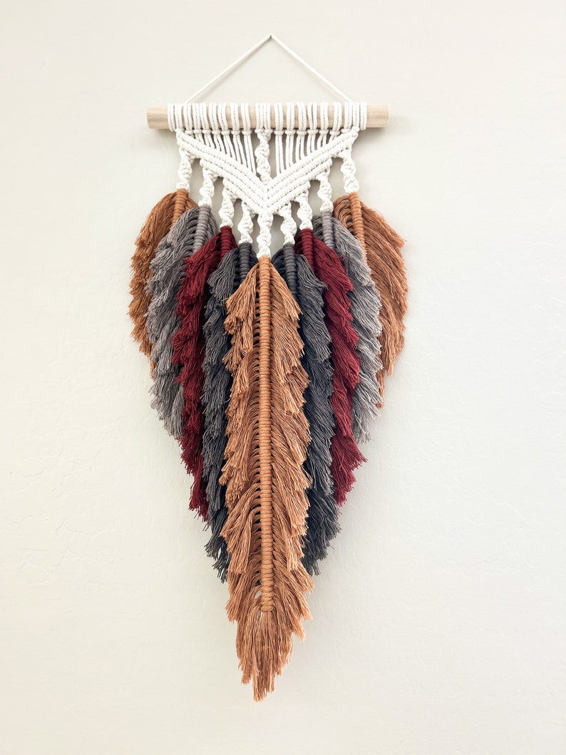 Macrame Wall Hanging Macrame Native Wall Hanging Macrame Tribal Wall ...