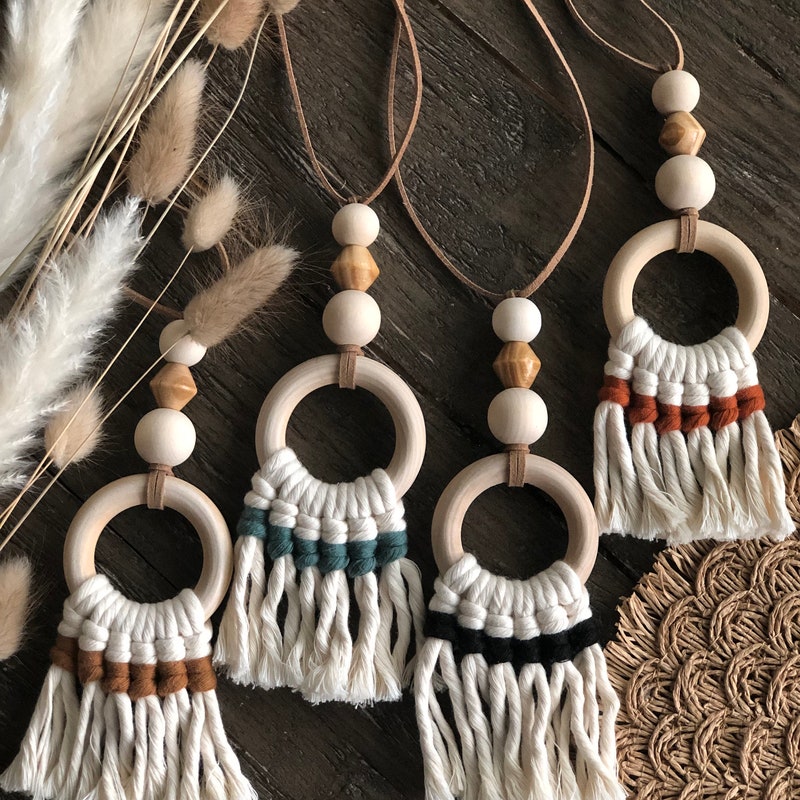 Macrame Car Diffuser - Etsy