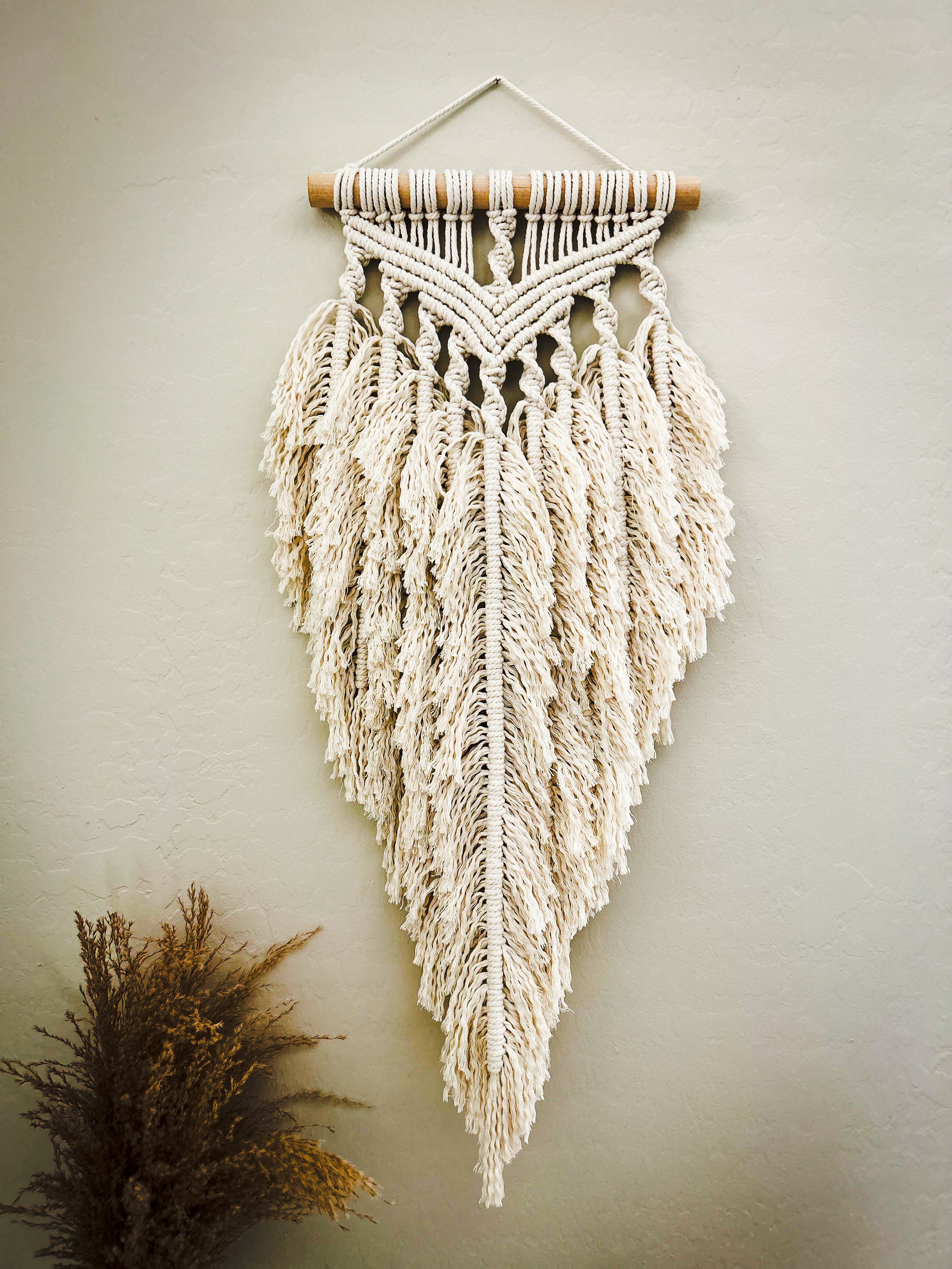 Macrame Wall Hanging Macrame Native Wall Hanging Macrame Tribal Wall ...