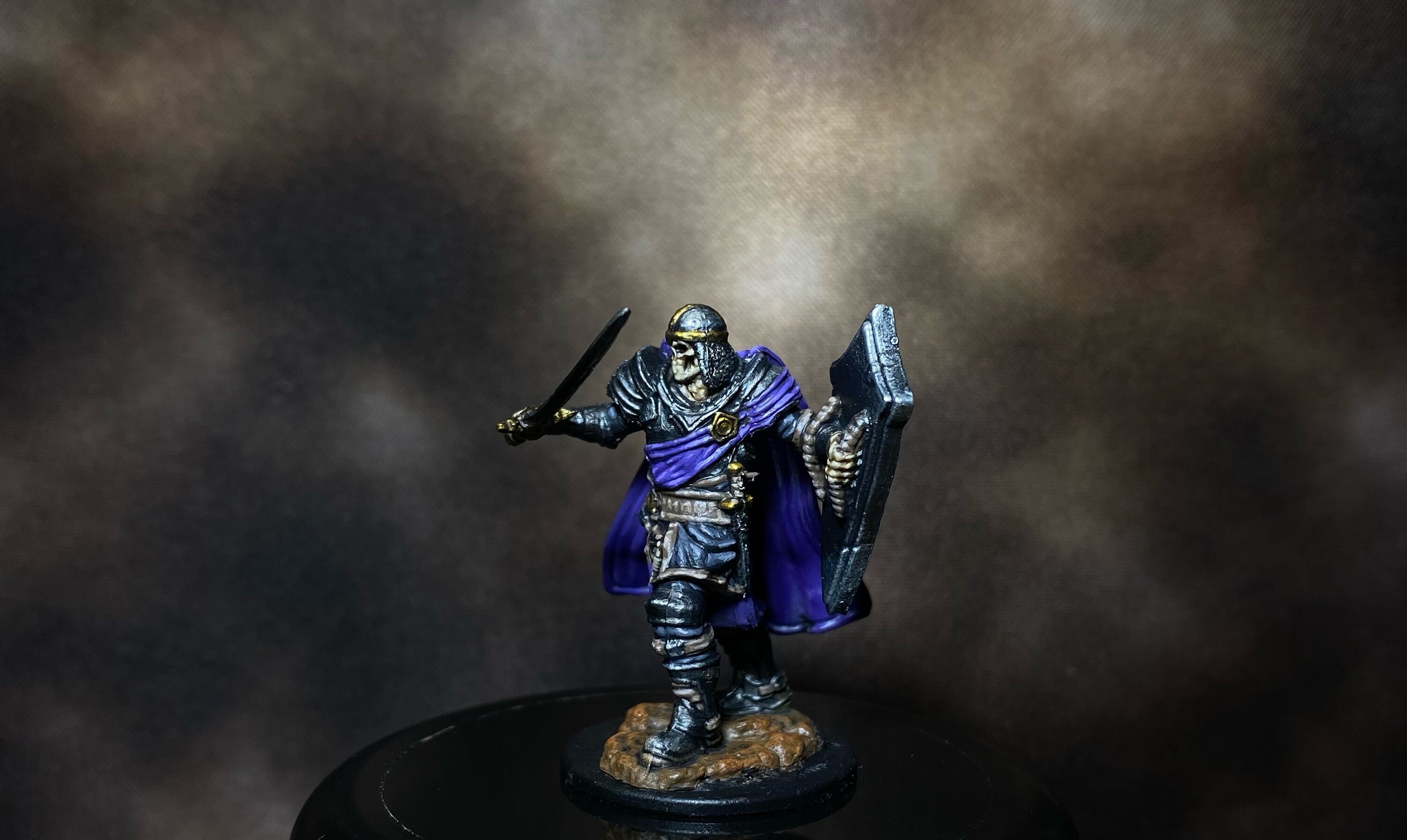 Death Knight, Hand Painted, Dungeons & Dragons, Dnd, Pathfinder, Wizkids, Nolzurs - Etsy