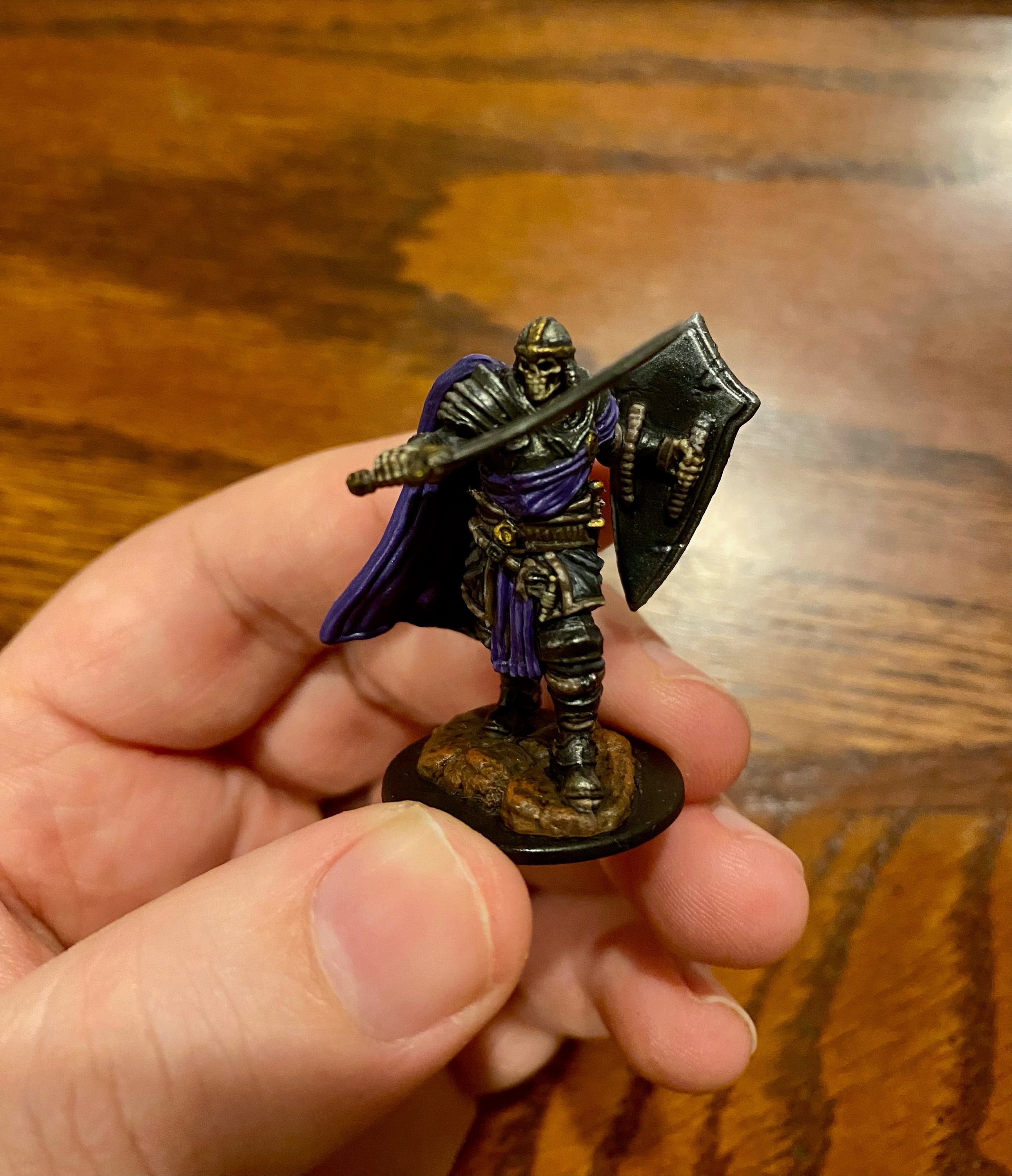 Death Knight, Hand Painted, Dungeons & Dragons, Dnd, Pathfinder, Wizkids, Nolzurs - Etsy