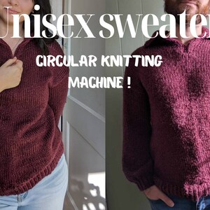 Unisex Sweater Circular Knitting Machine, Sentro Sweater, Addi Sweater ...