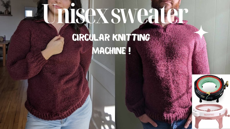 Unisex Sweater Circular Knitting Machine, Sentro Sweater, Addi Sweater ...