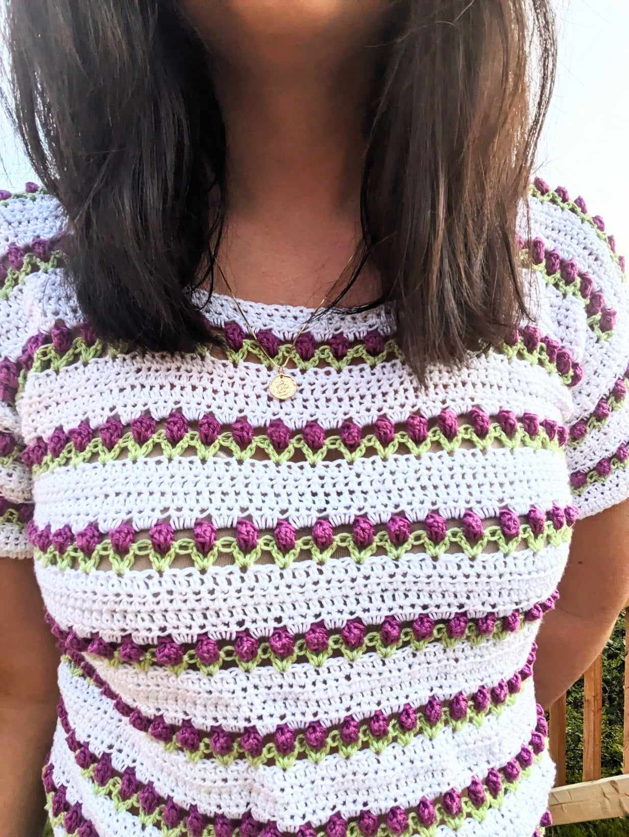 Crochet T-shirt Pattern, Crochet Tee Pattern, Crochet Shirt Tutorial ...