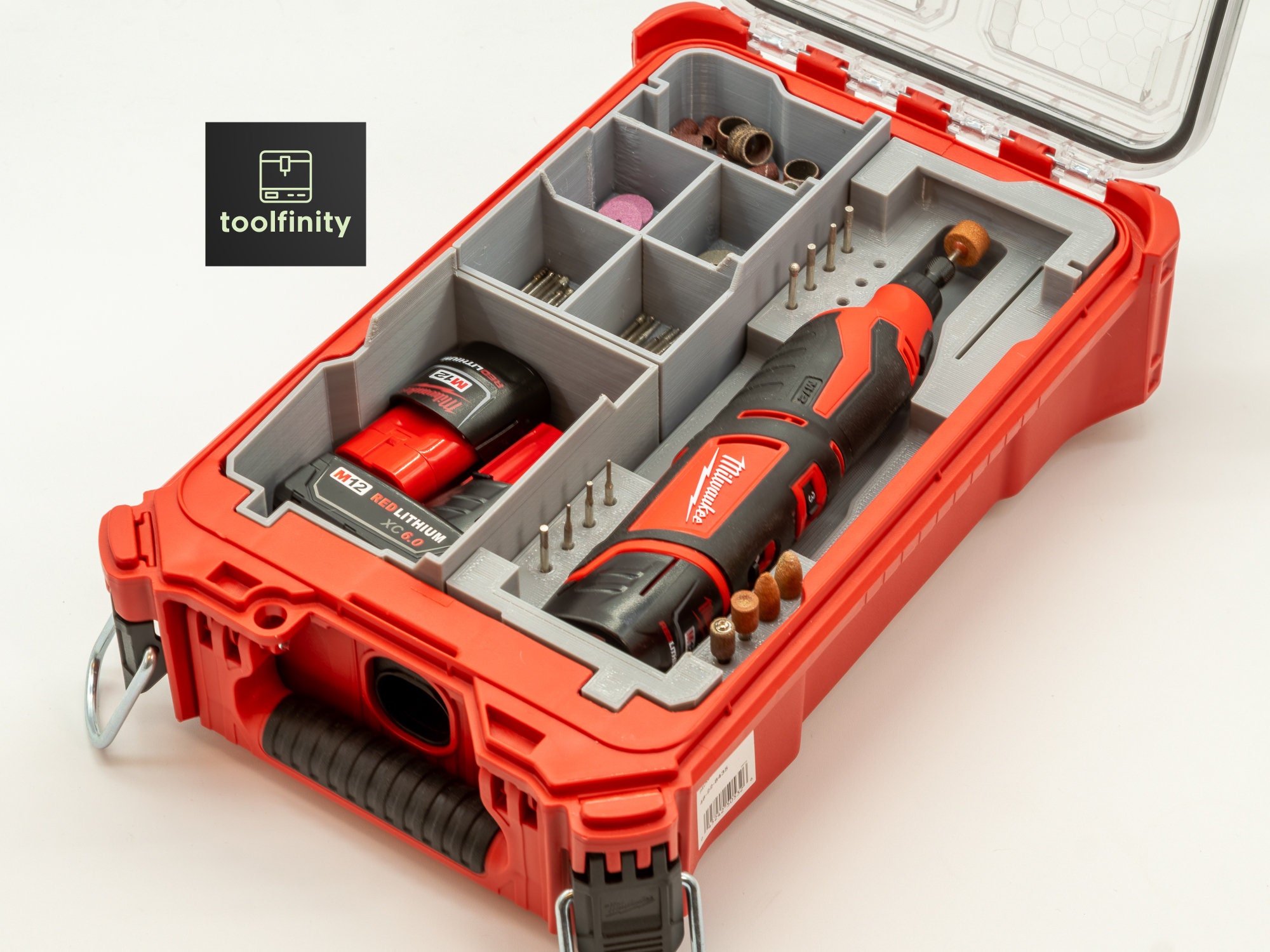 Milwaukee Packout Insert for 2460-20 M12 Rotary Tool (insert Only) - Etsy