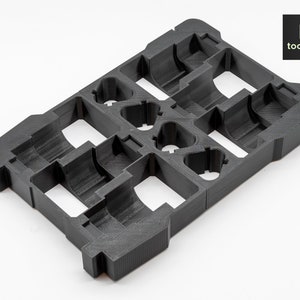 Milwaukee PACKOUT M12 Battery Holder Rack Tray Insert Storage - Etsy