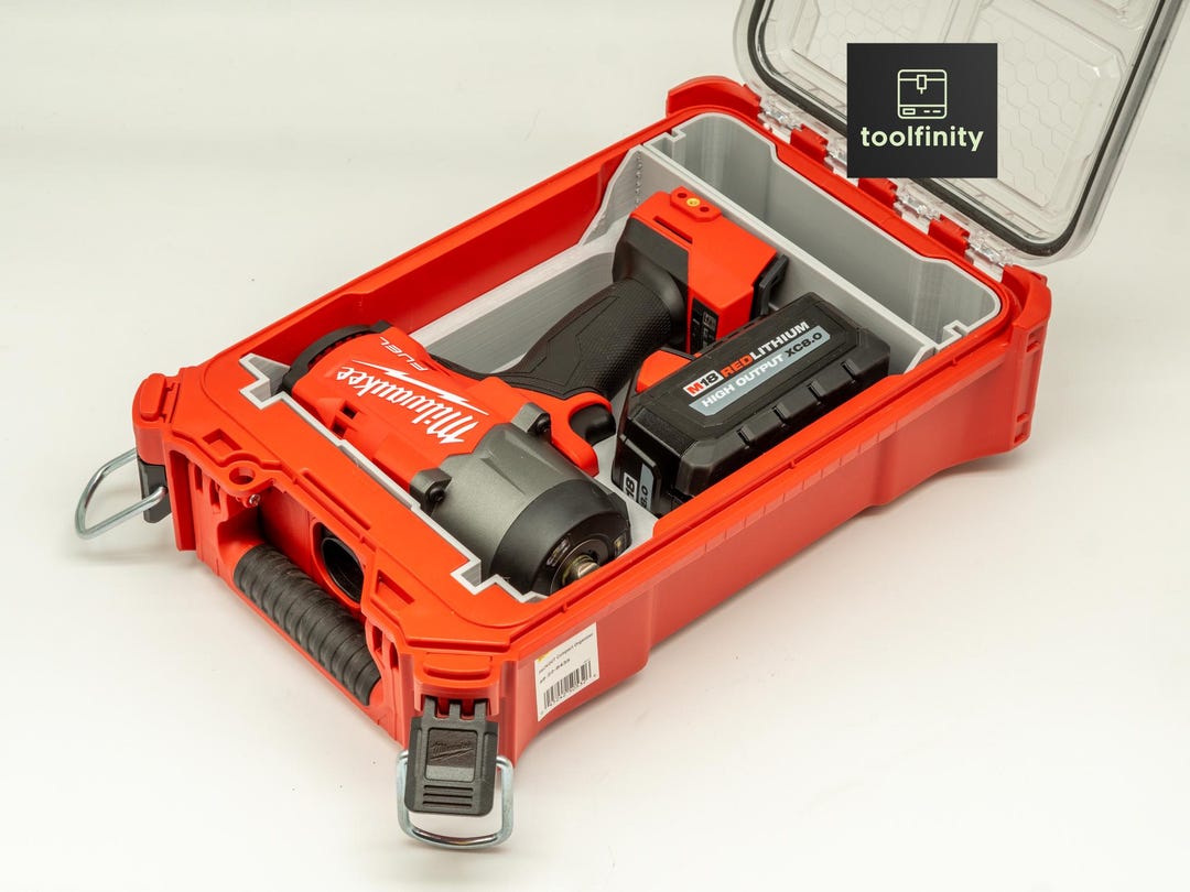 Milwaukee Packout Insert for 2967-20 M18 FUEL 1/2" High Torque Impact Wrench (insert Only) - Etsy