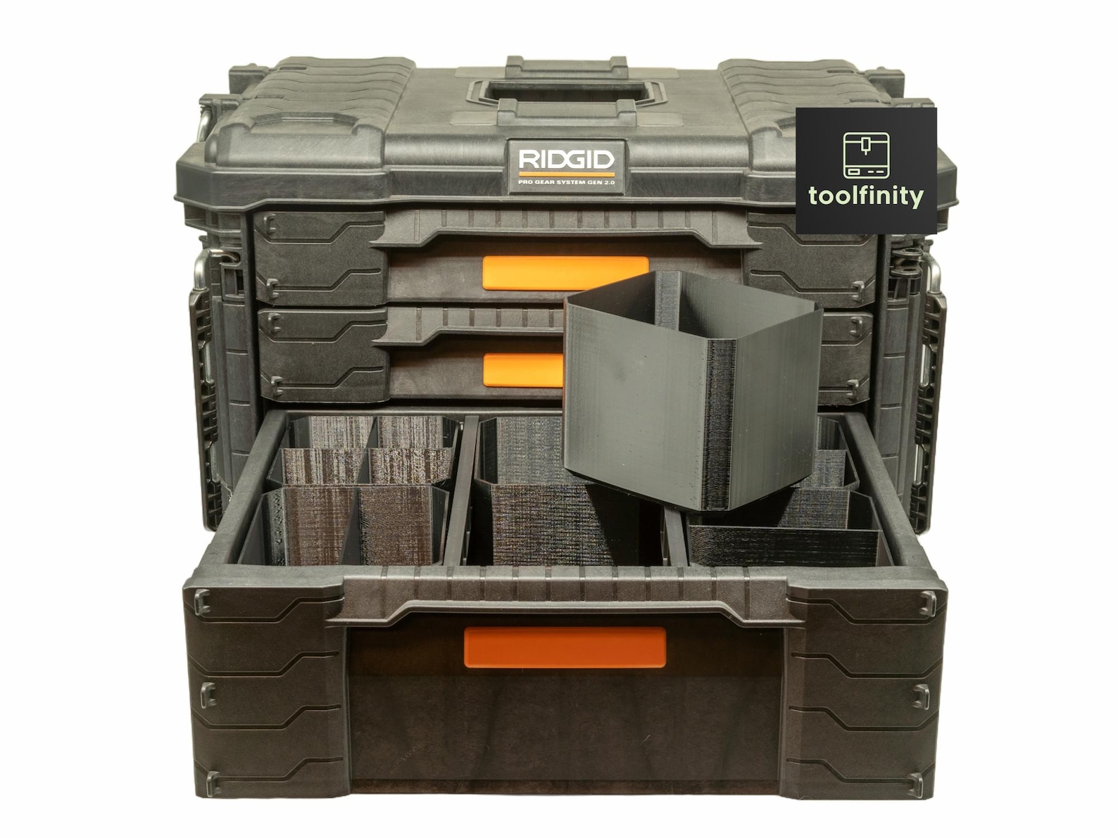 Set of 2 Bins for Ridgid Pro Gear 2.0 3-drawer Toolbox - Etsy