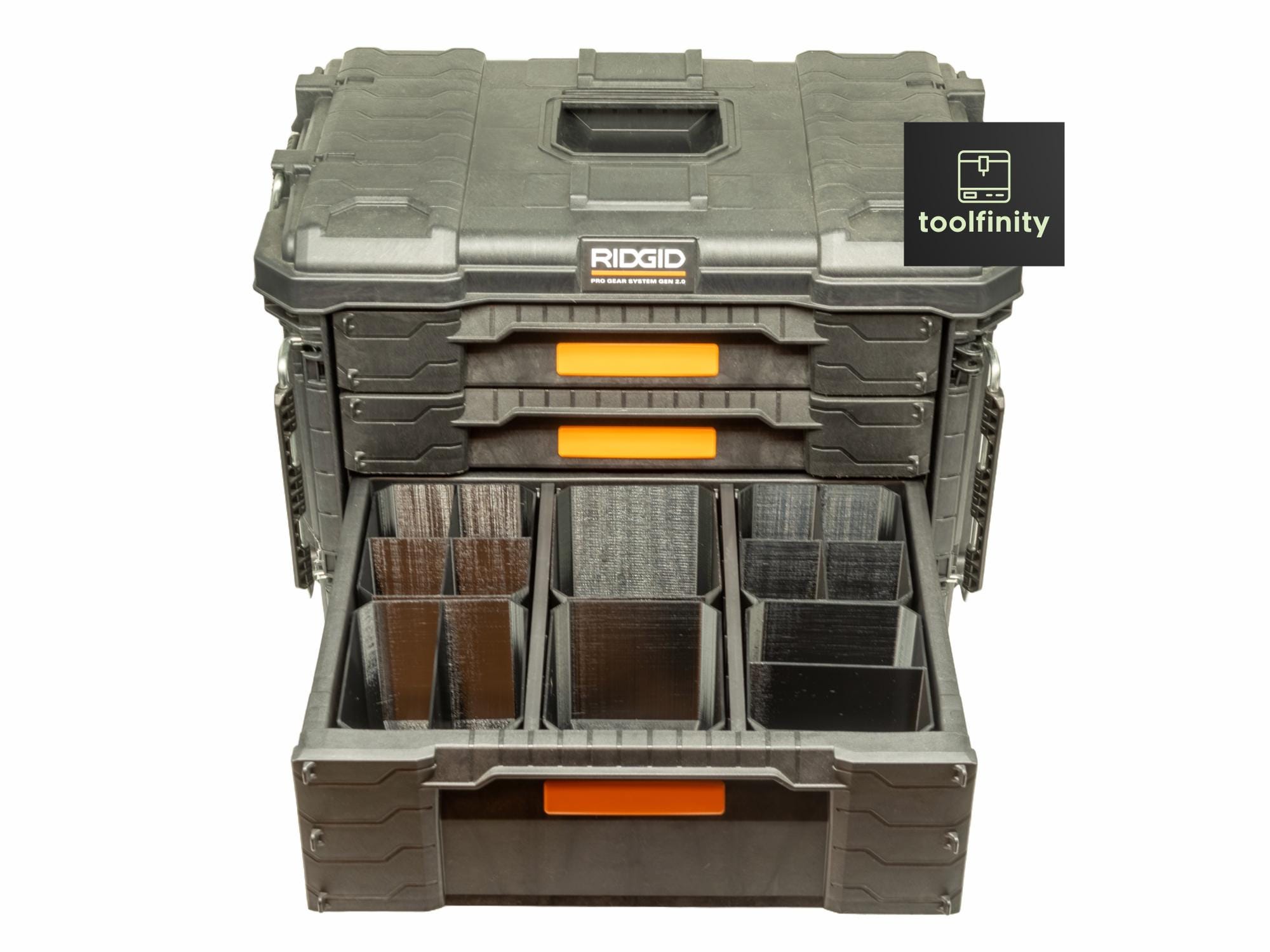 Set of 2 Bins for Ridgid Pro Gear 2.0 3-drawer Toolbox - Etsy