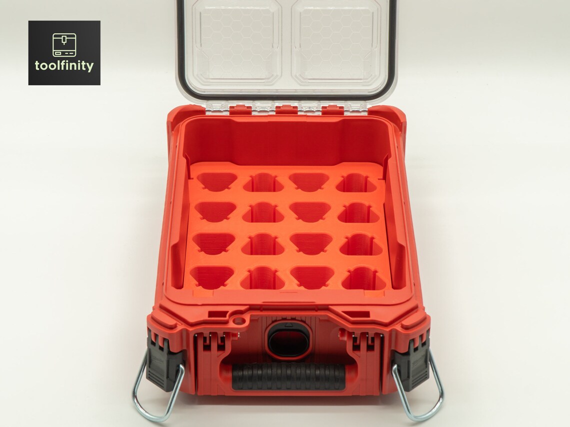 Milwaukee PACKOUT M12 Battery Holder Rack Tray Insert Storage - Etsy