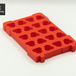 Milwaukee PACKOUT M12 Battery Holder Rack Tray Insert Storage - Etsy