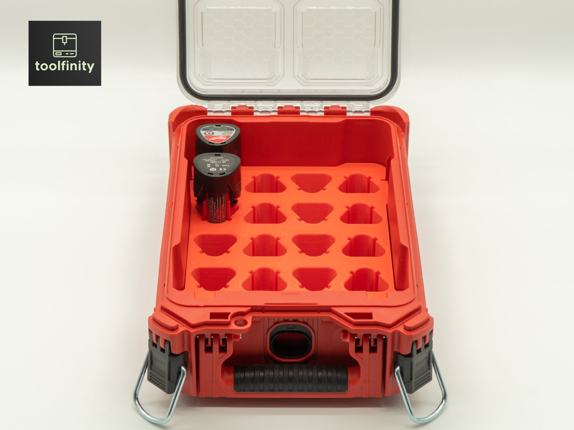 Milwaukee PACKOUT M12 Battery Holder Rack Tray Insert Storage - Etsy