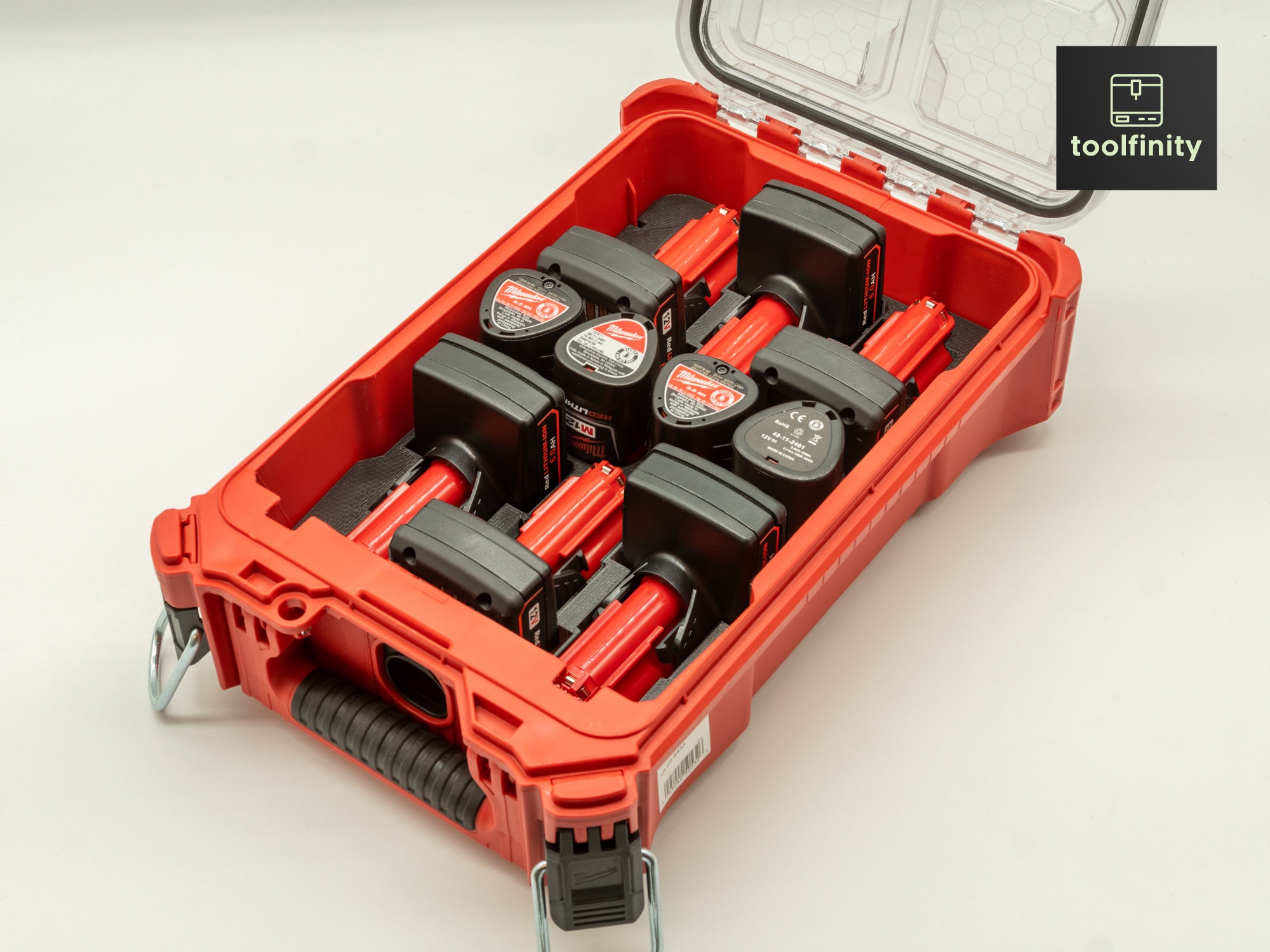 Milwaukee PACKOUT M12 Battery Holder Rack Tray Insert Storage - Etsy