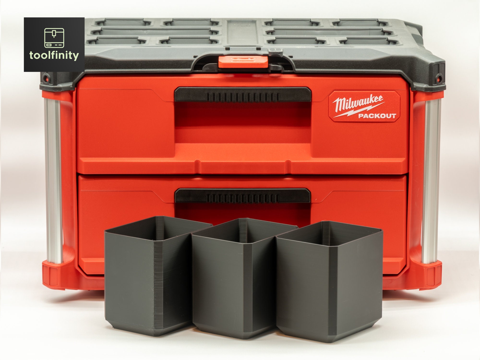 Milwaukee PACKOUT 2-drawer Toolbox Organizer Bins 3-pack - Etsy