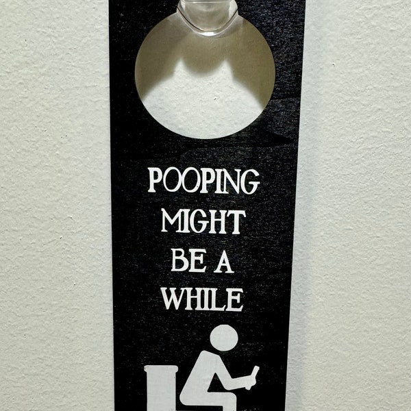 Funny Door Hanger - Etsy
