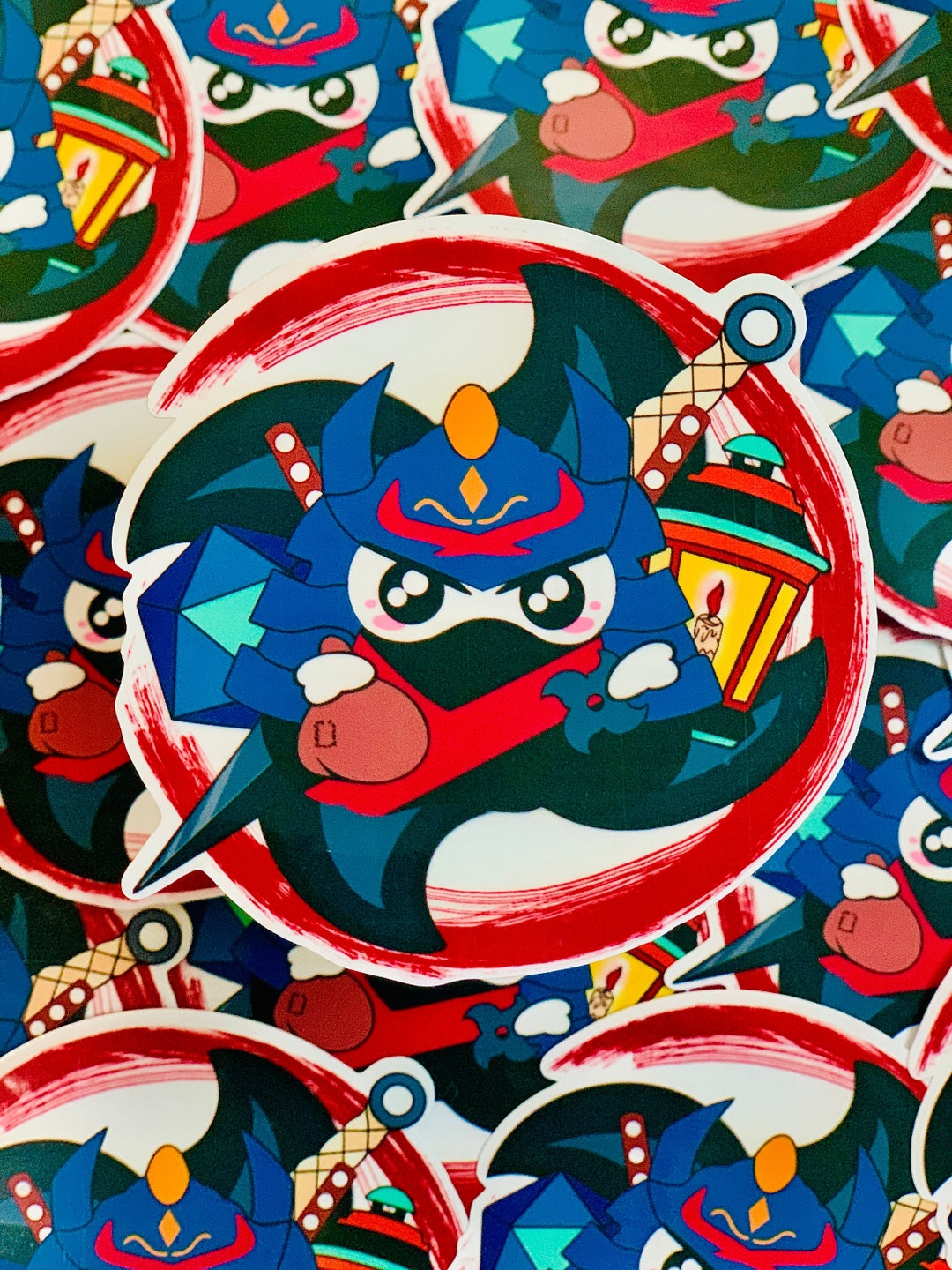 Ninja Sticker - Etsy