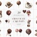 Watercolor Chocolate Cake Pops Clipart, Cake Pop, Xmas, Festive Holiday ...