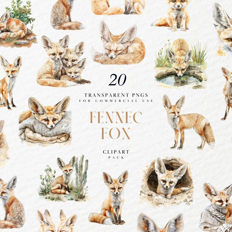 Fennec Decals - Etsy UK
