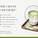 Watercolor Hot Matcha Latte Clipart, Traditional Green Matcha Tea ...