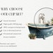 Watercolor Hot Tub Clipart, Backyard Hot Tubs Clipart, Outdoor Bath ...