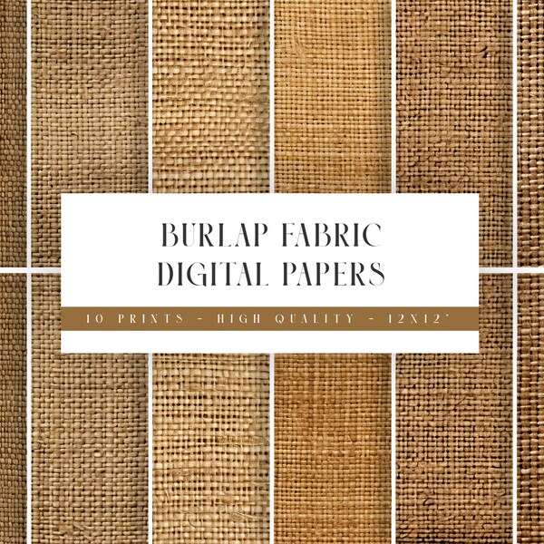 Burlap Fabric - Etsy