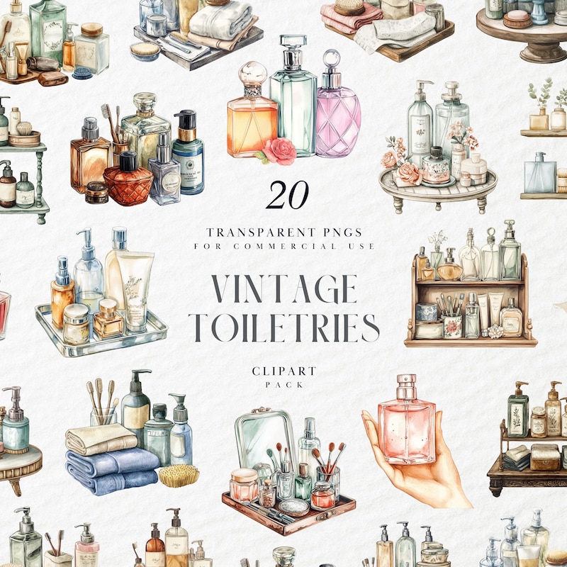 1920s Perfume Bottle Set - Etsy