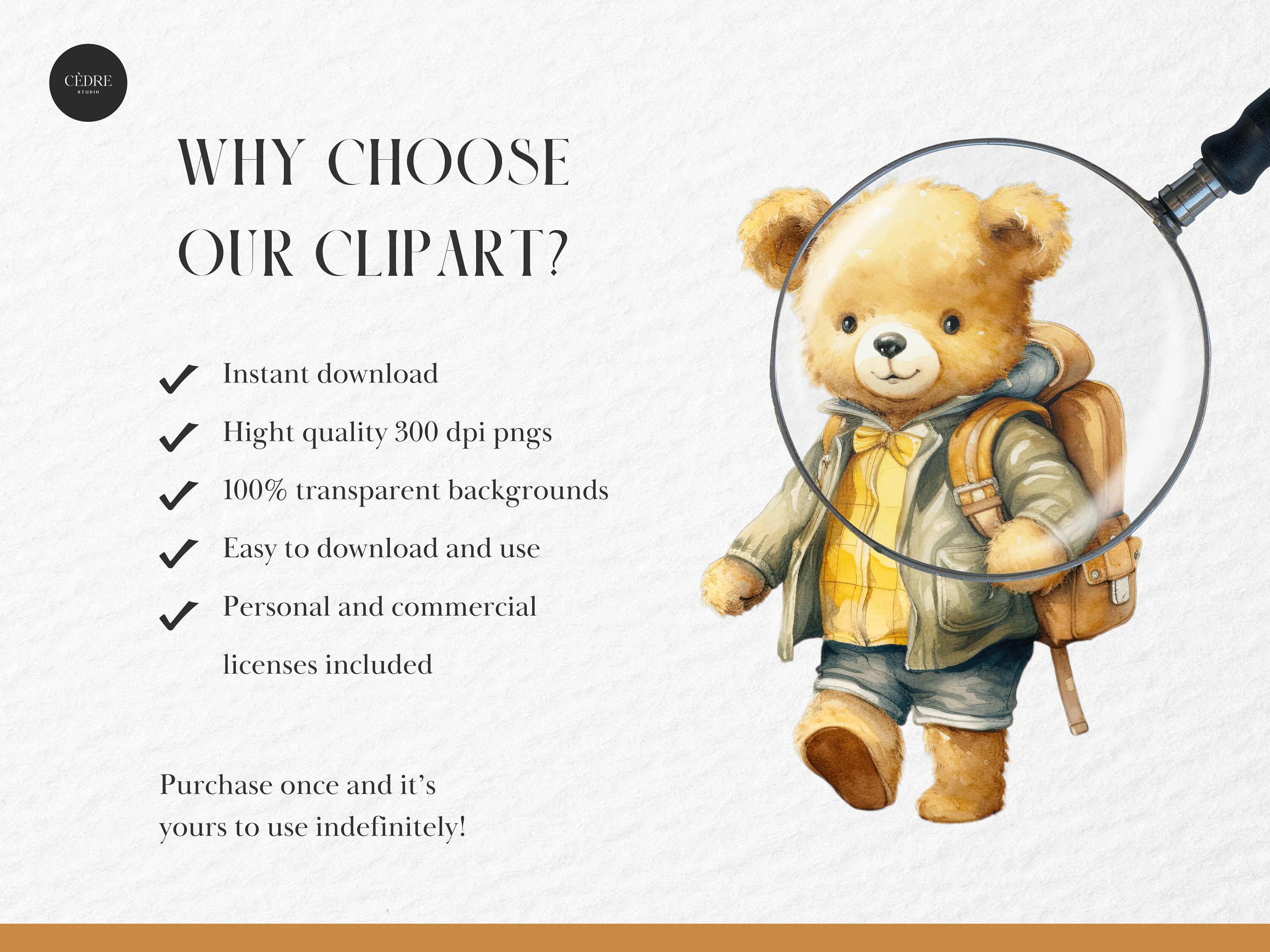 Watercolor Yellow Teddy Bears Clipart, Yellow Nursery Teddy Bear ...