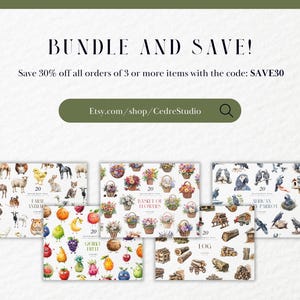 Watercolor Taiga Biome Clipart, Boreal Forest, Pine Trees, Snowy ...