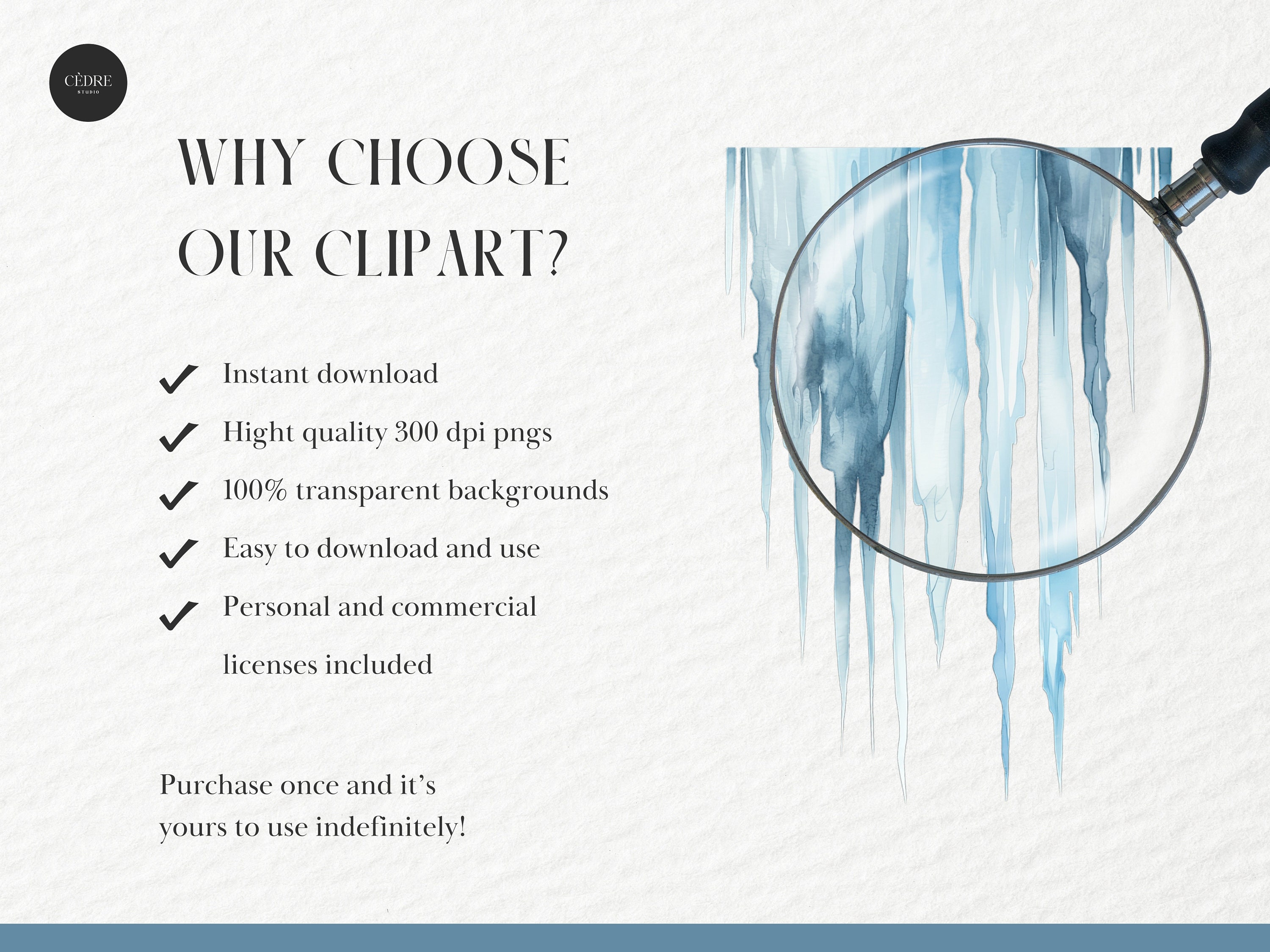 Watercolor Icicles Clipart, Freezing Icicle Clipart, Sparkling Icicle ...