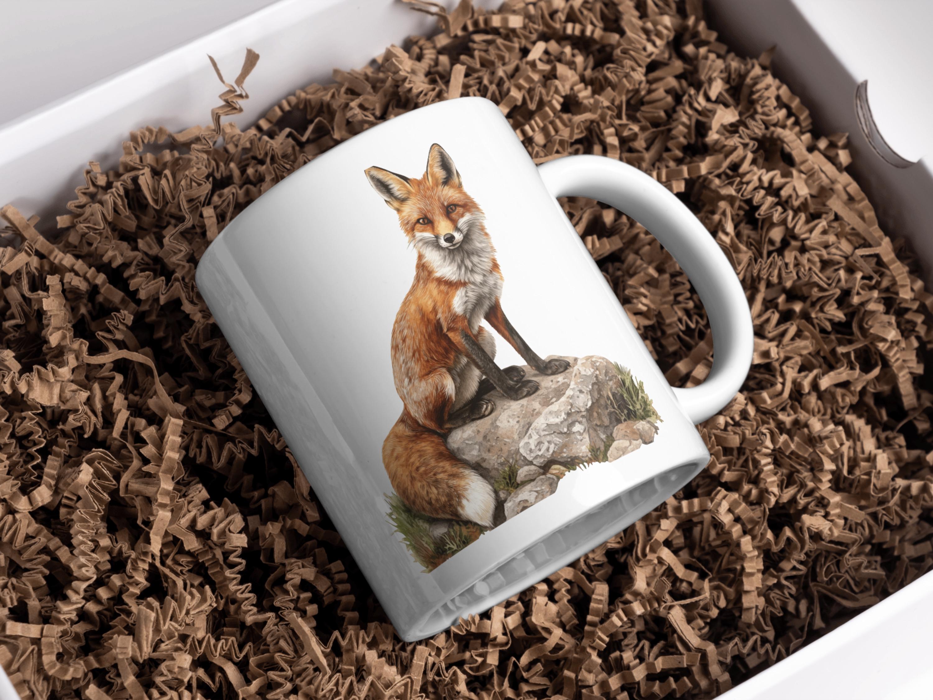 Watercolor Red Fox Clipart, Red Foxes Clipart, Woodland Fox Clipart ...