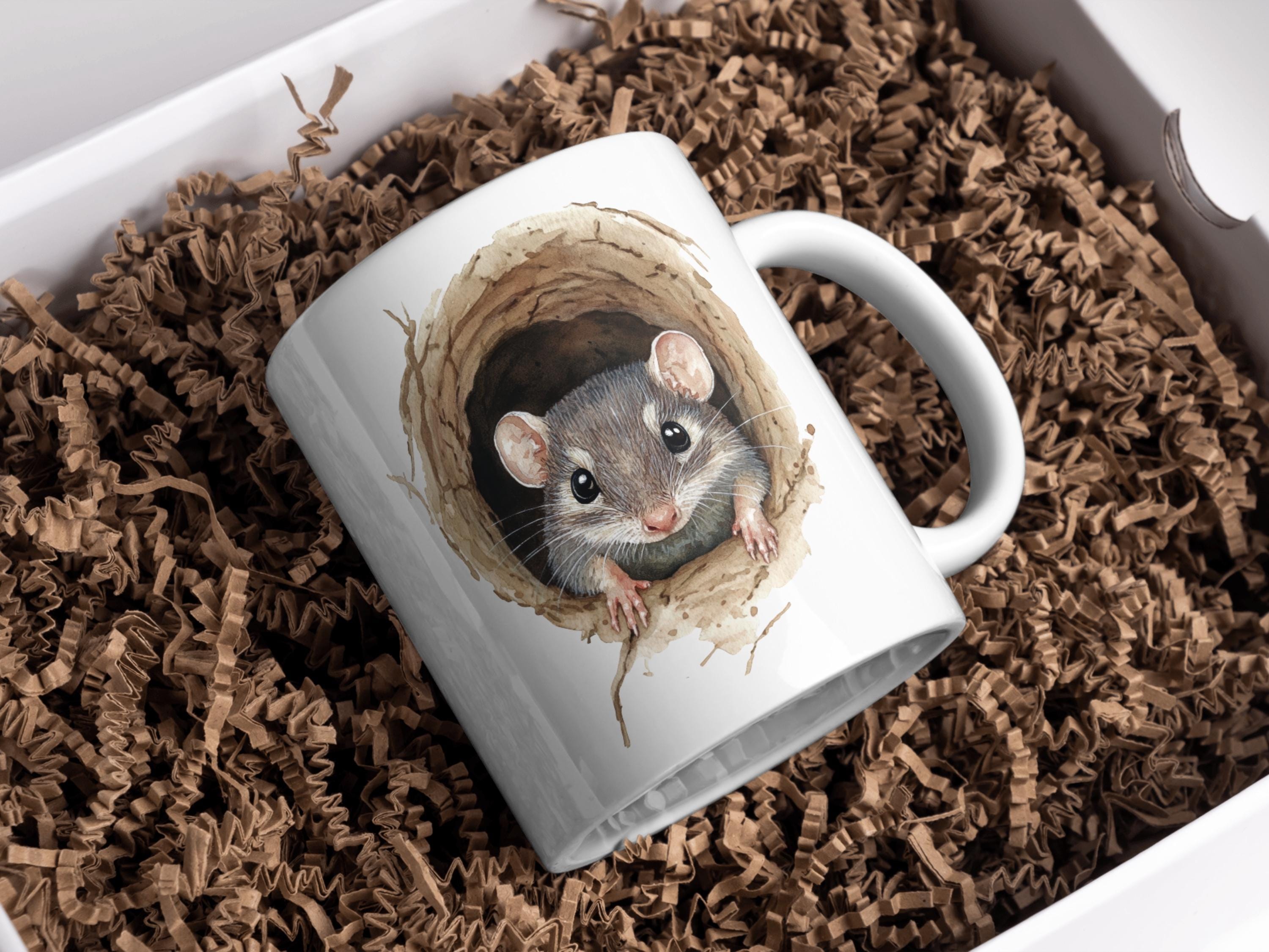 Watercolor Shrew Clipart, Mole Clipart, Pet Cute Baby Shrews, American ...