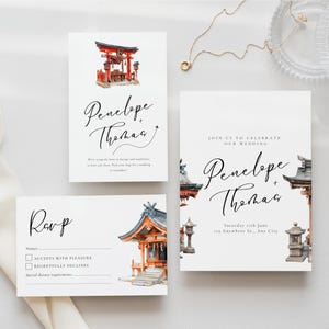 Watercolor Shinto Shrine Clipart, Japanese, Confucianism, Buddhism ...