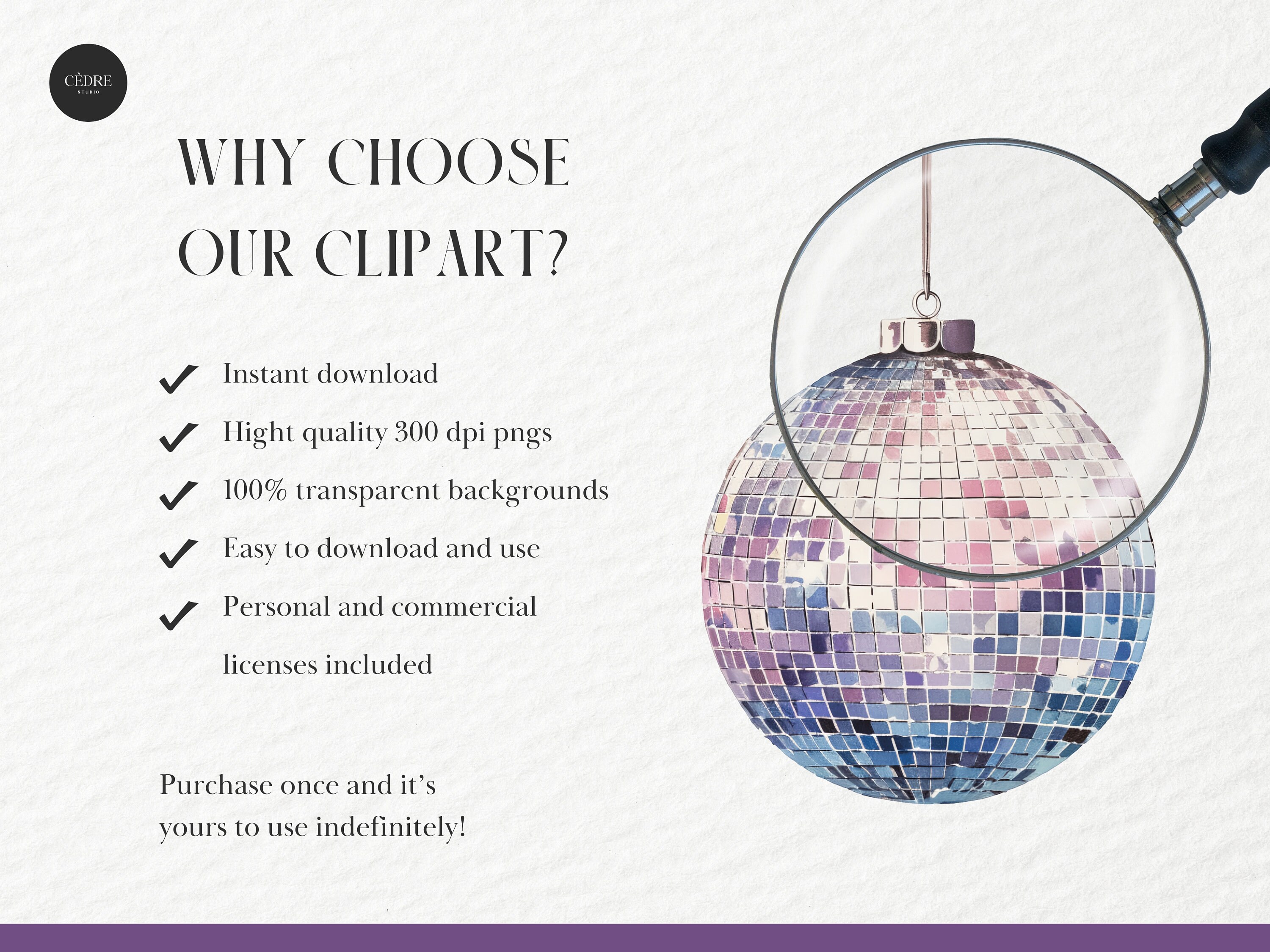 Watercolor Shimmering Disco Ball Clipart, Holographic Groovy Disco ...