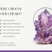 Watercolor Amethyst Clipart, Crystal Amethyst Stone Clipart, Violet ...