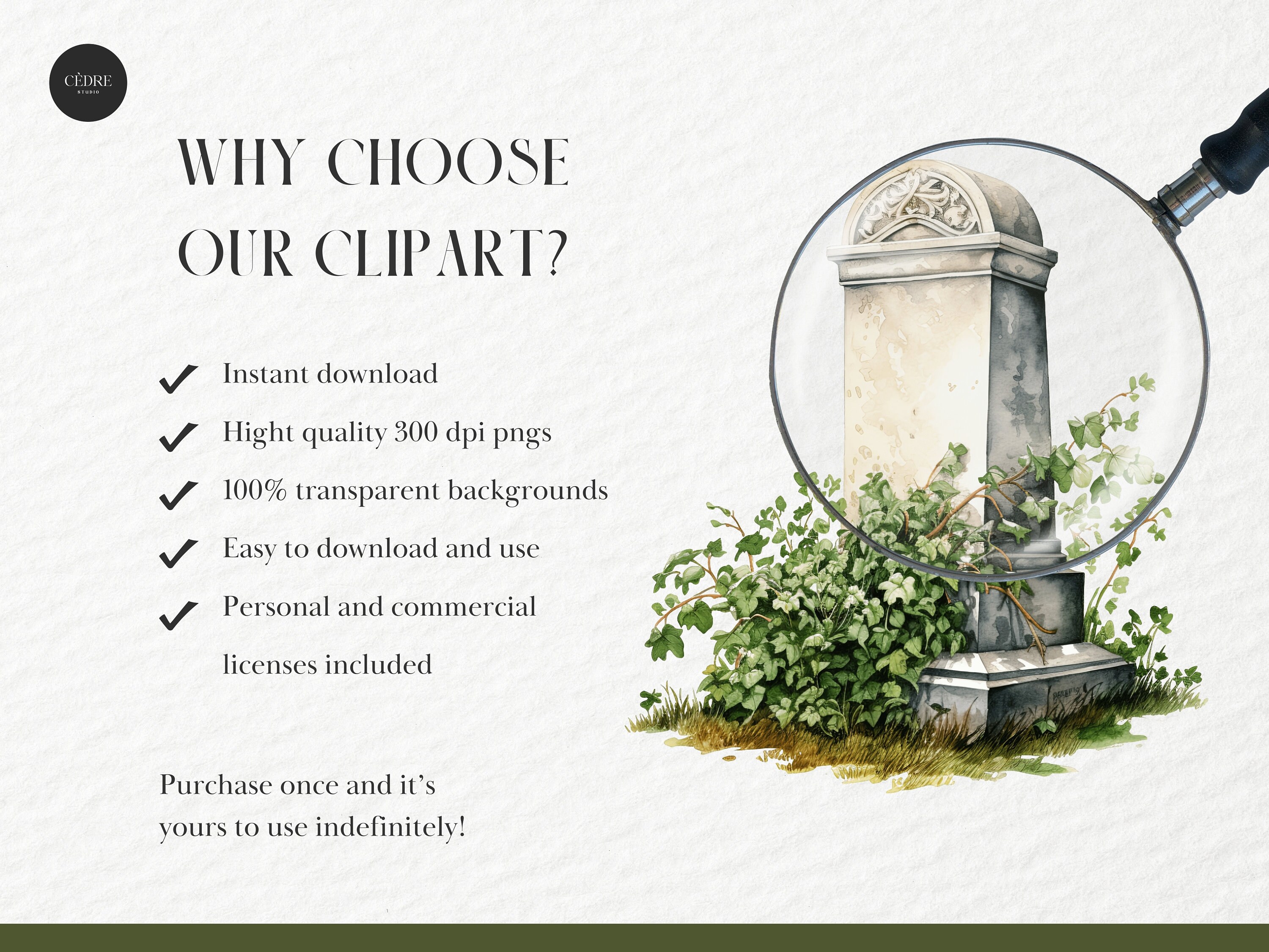 Watercolor Headstone Clipart, Headstones Clipart, Cemetery Gravestone ...